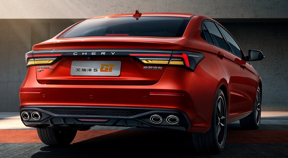 Седан Chery Arrizo 5 GT поступил в продажу: дизайн «под Lexus» и мощный ...