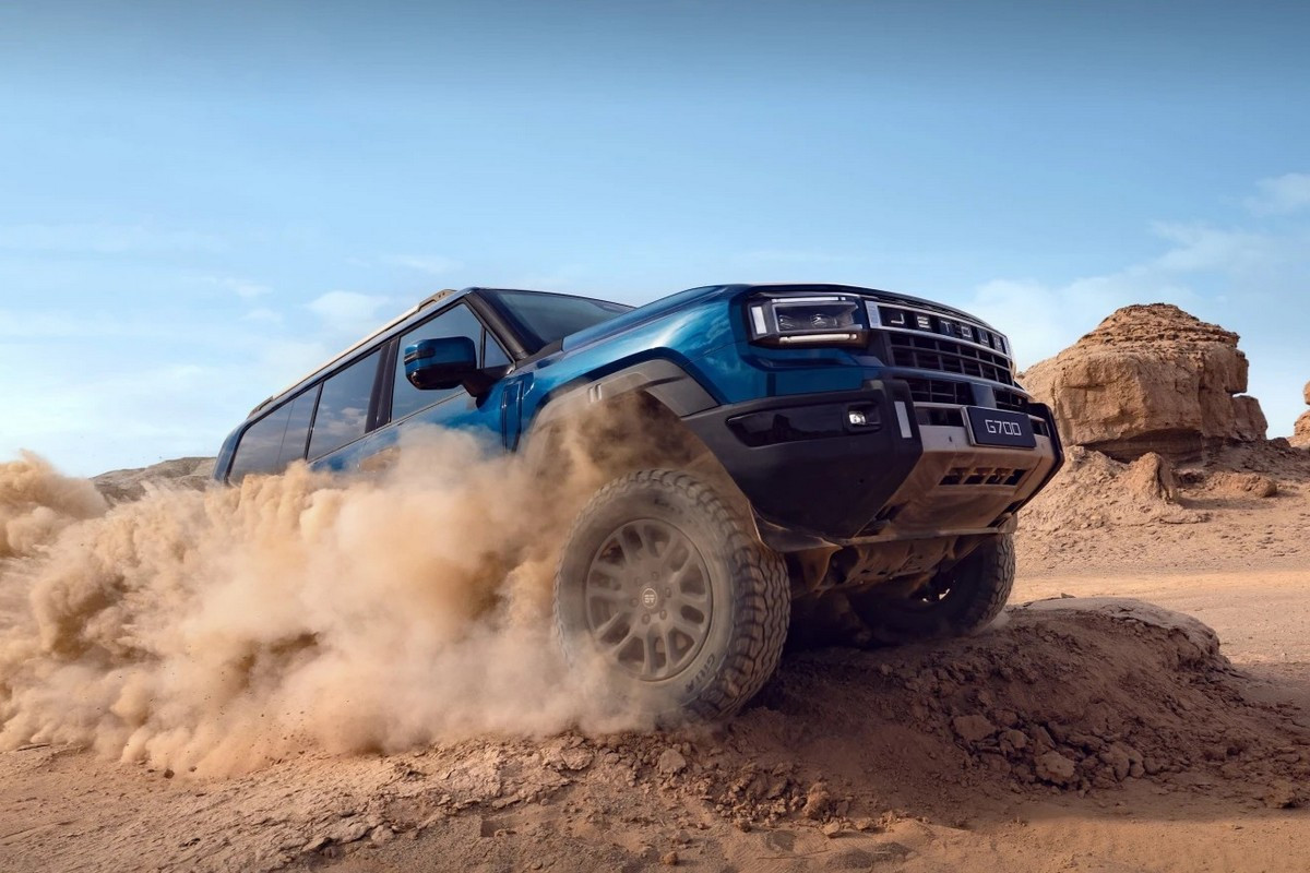 Большой рамный внедорожник Jetour G700 собрался в Россию - КОЛЕСА.ру ...