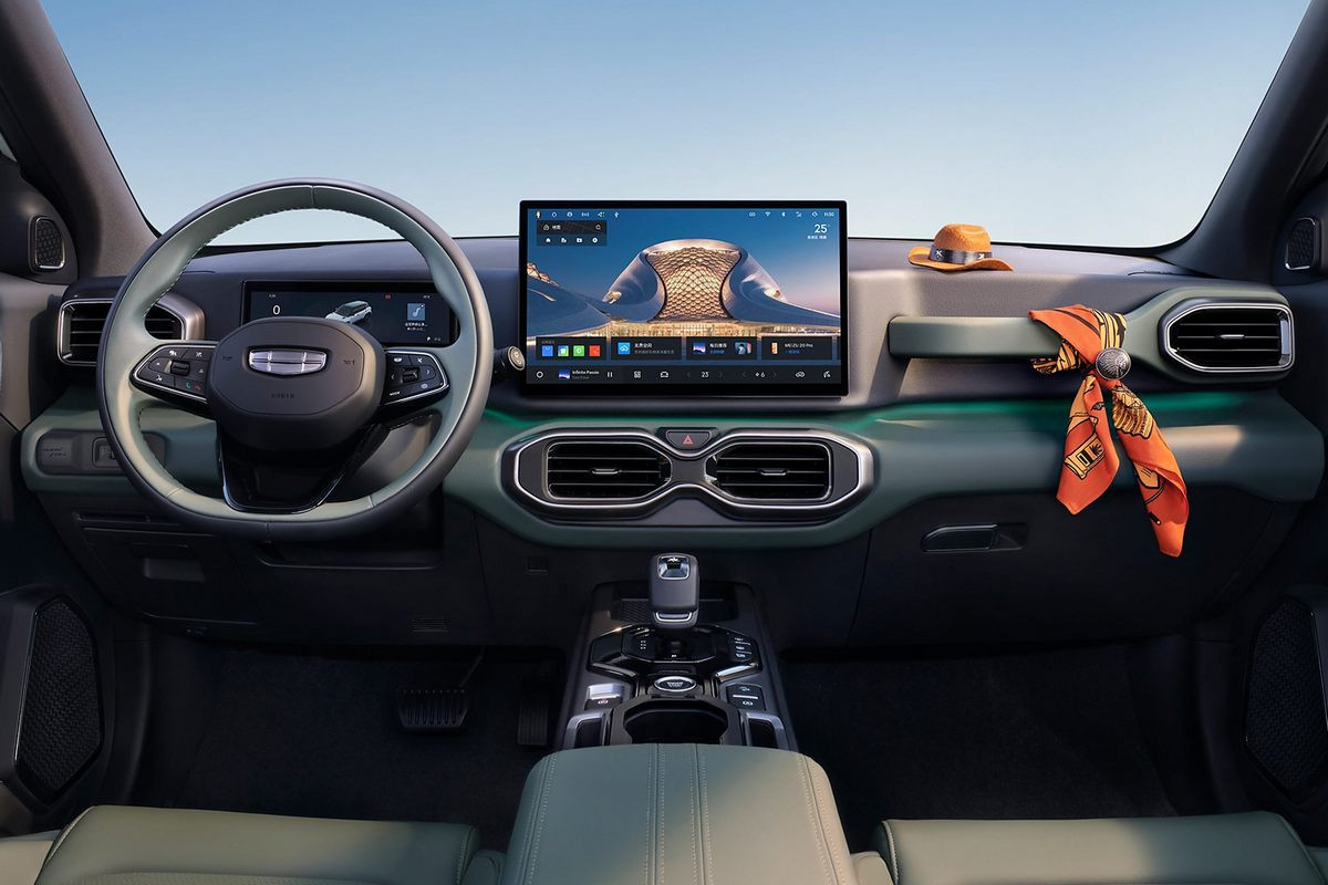 Брутальный кроссовер Geely Cowboy на базе Icon показал новый-старый ...