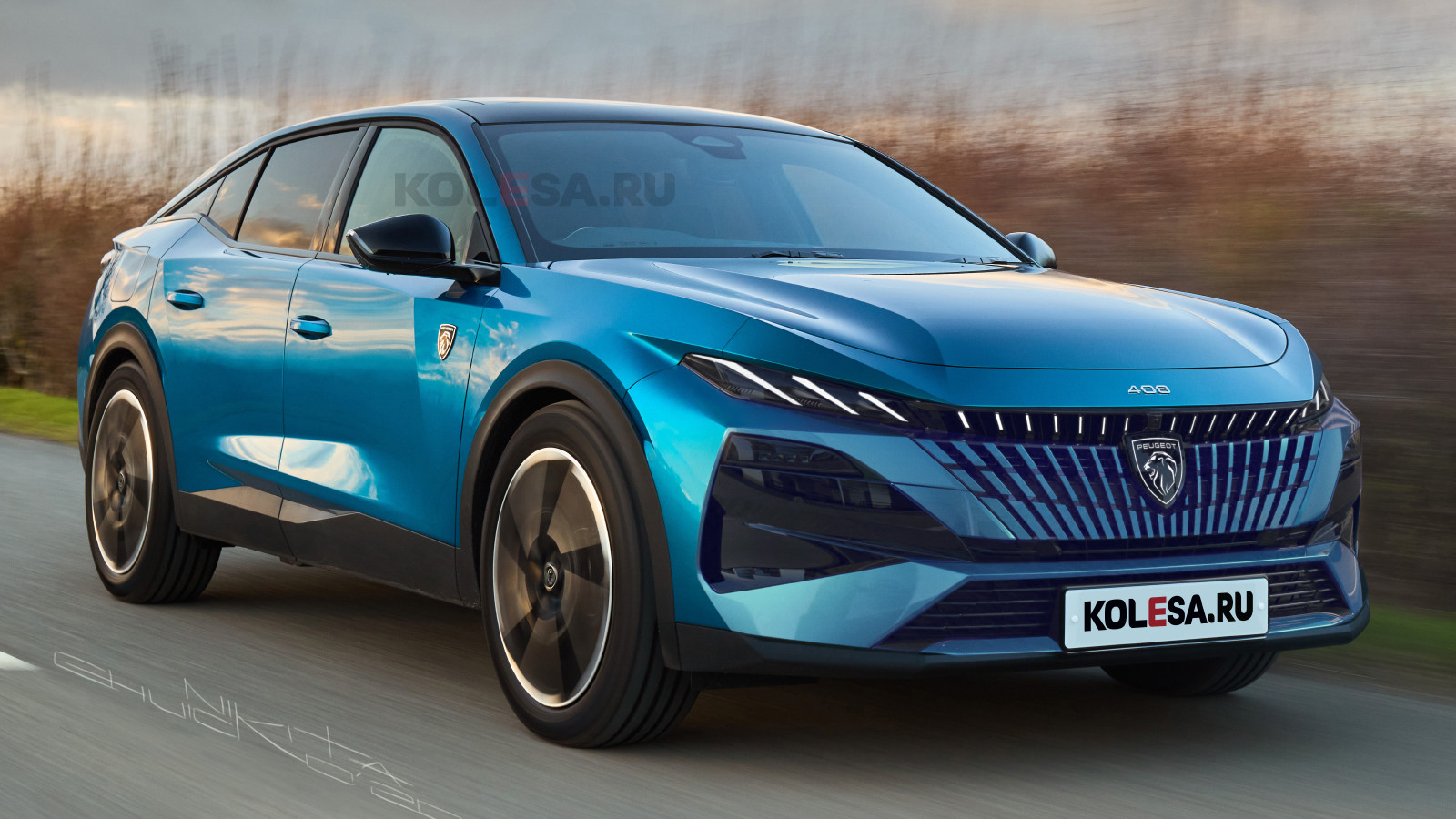 Рестайлинг Peugeot 408 2026