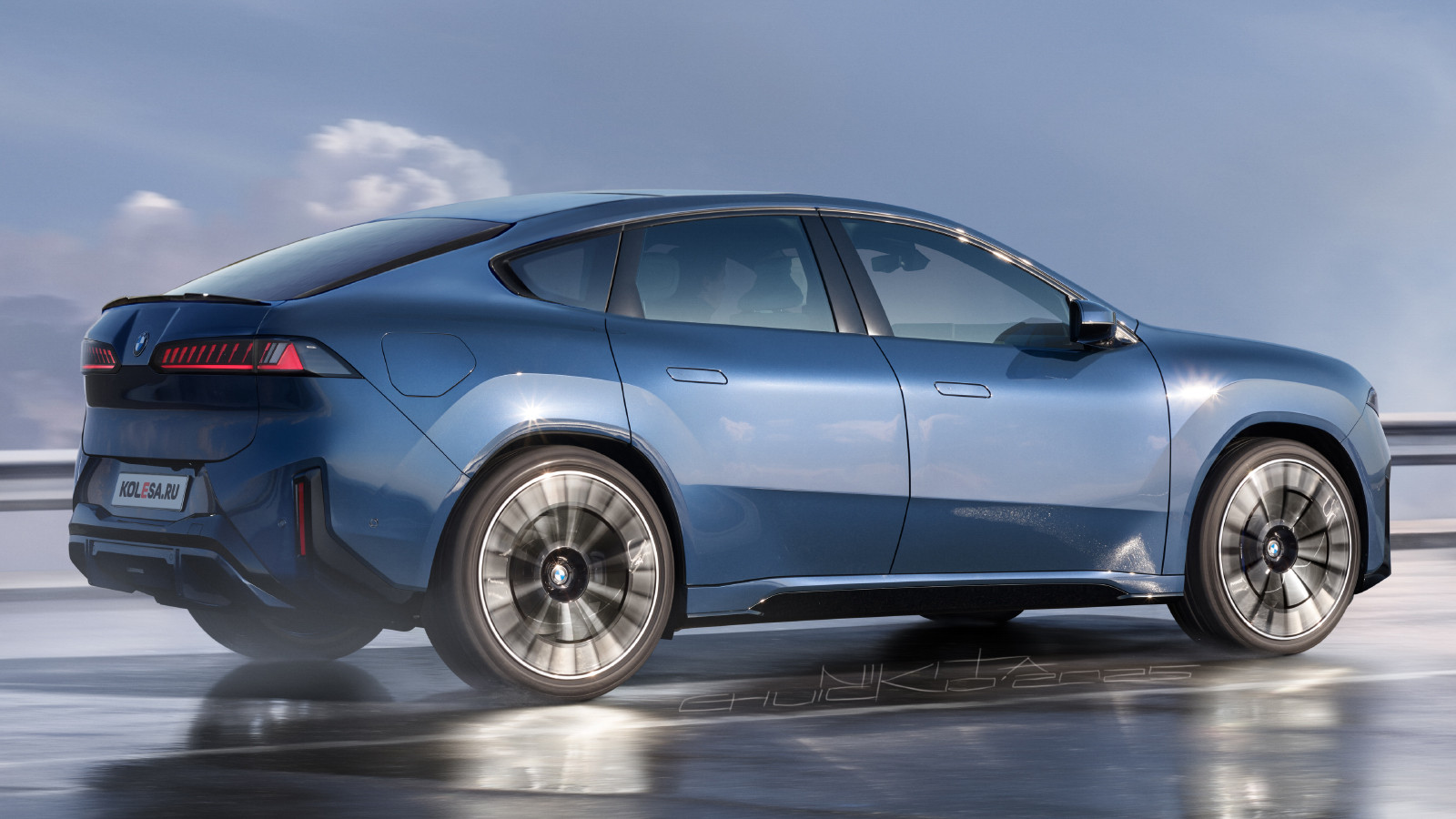 Новый BMW iX4 (NA7) 2026