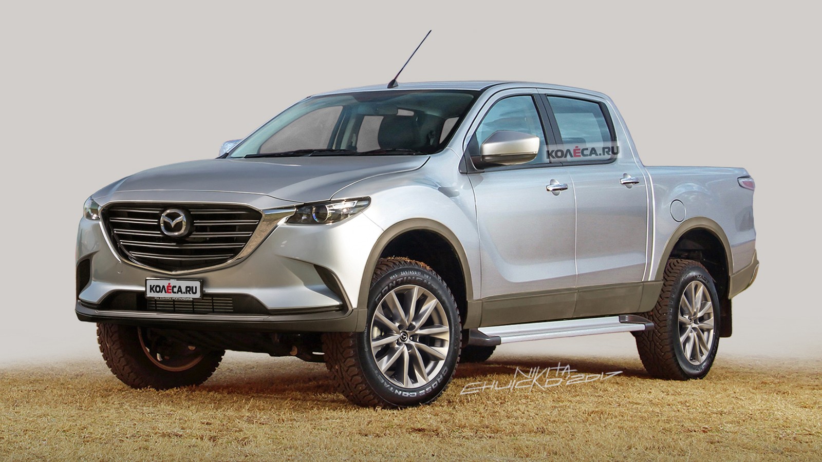 Новый пикап Mazda: первые изображения