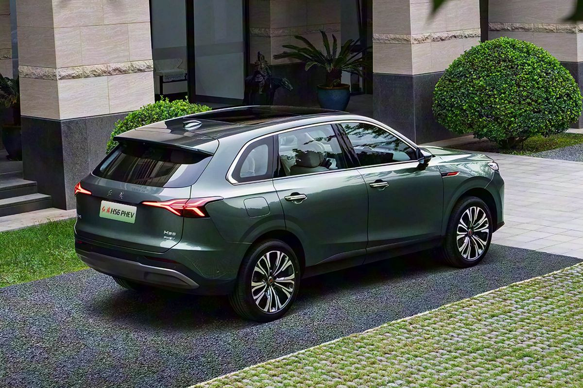 Кроссовер Hongqi HS6: новые изображения и подробности - КОЛЕСА.ру – автомобильный журнал