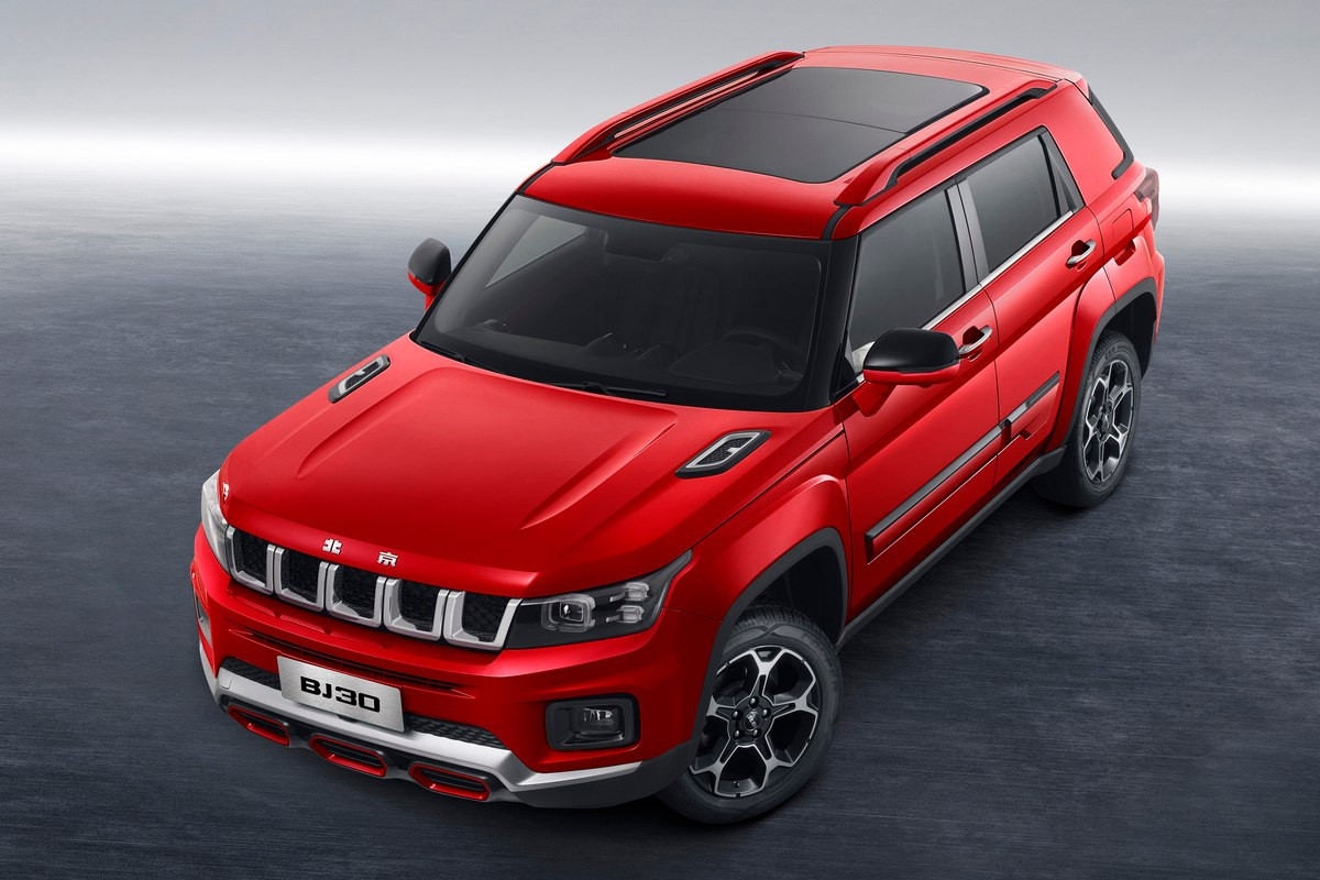 BAIC показал новый кроссовер Beijing BJ30 с дизайном в стиле Jeep ...
