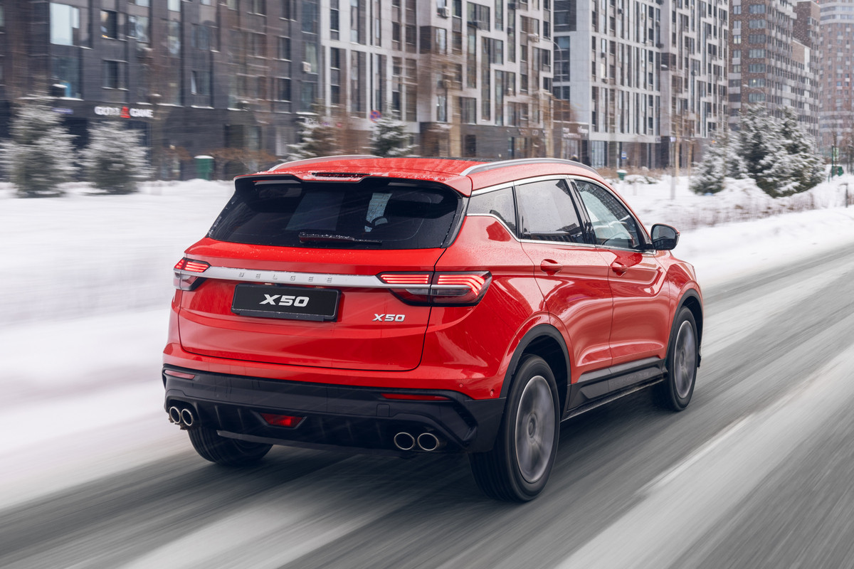 Кроссовер Belgee X50+ с новым мотором: раскрыт состав комплектаций ...