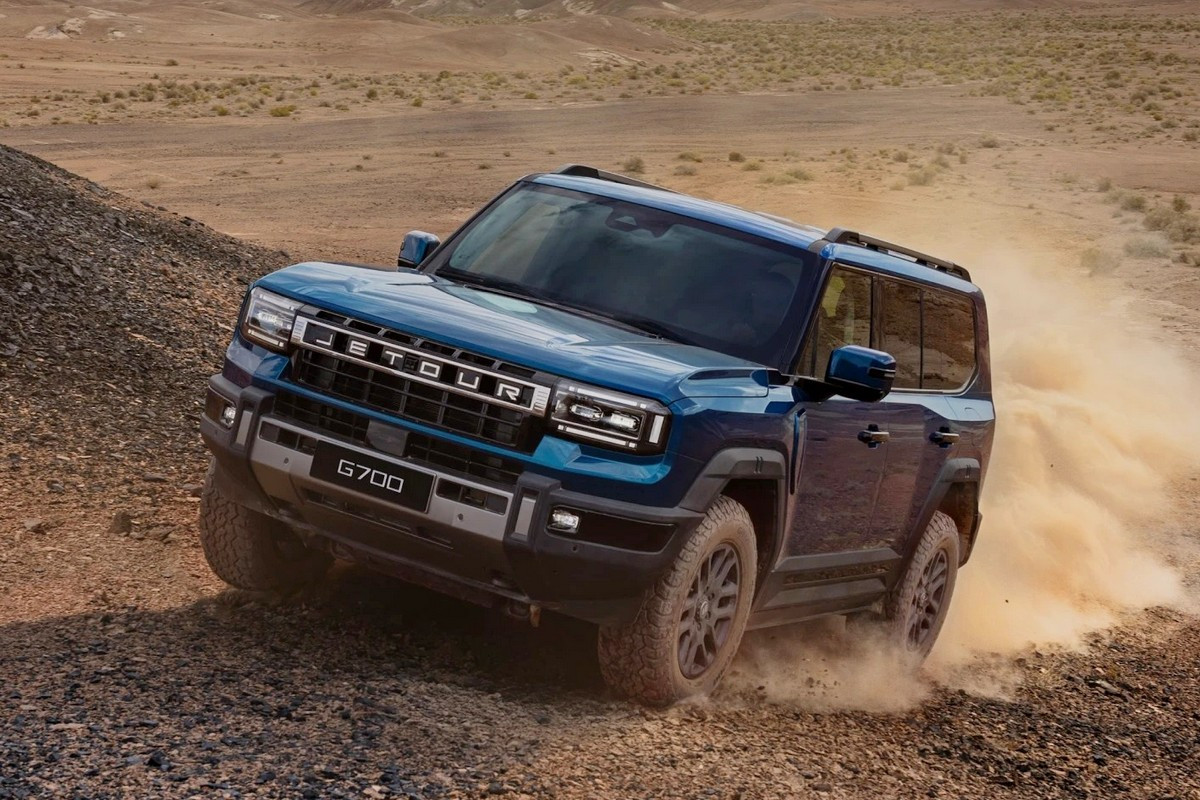 Большой рамный внедорожник Jetour G700 собрался в Россию - КОЛЕСА.ру ...