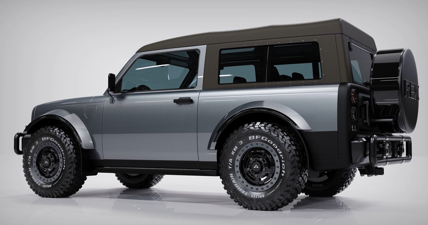 Alpha Rex: электрический конкурент Ford Bronco с ретро-дизайном и ...