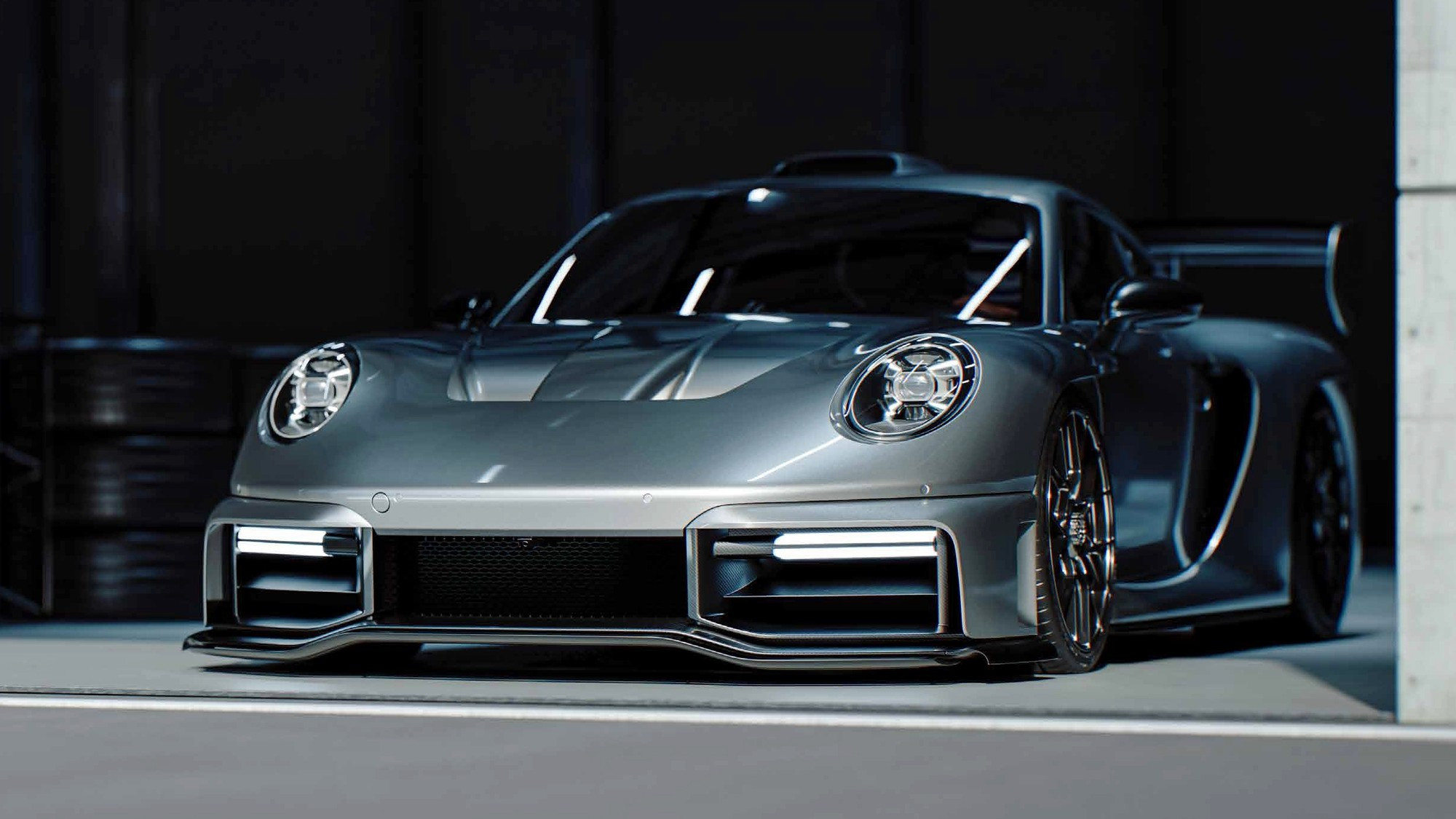 Суперкар RML P39 на базе Porsche 911 Turbo S: новый карбоновый кузов и ...