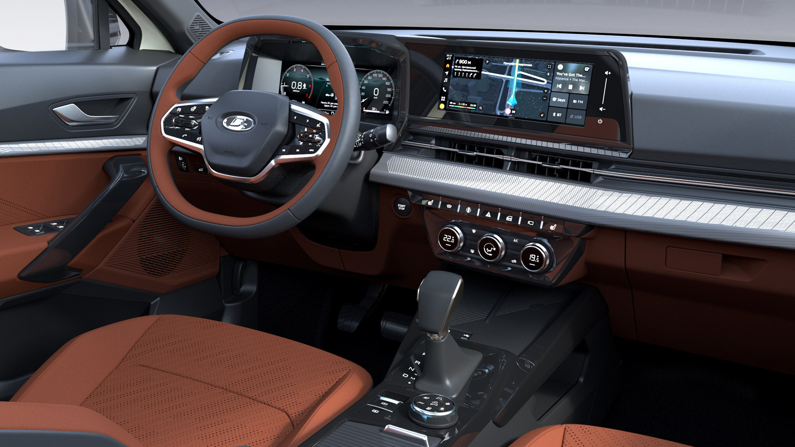 АВТОВАЗ представил новинку на базе Vesta: дебютировал кроссовер Lada ...