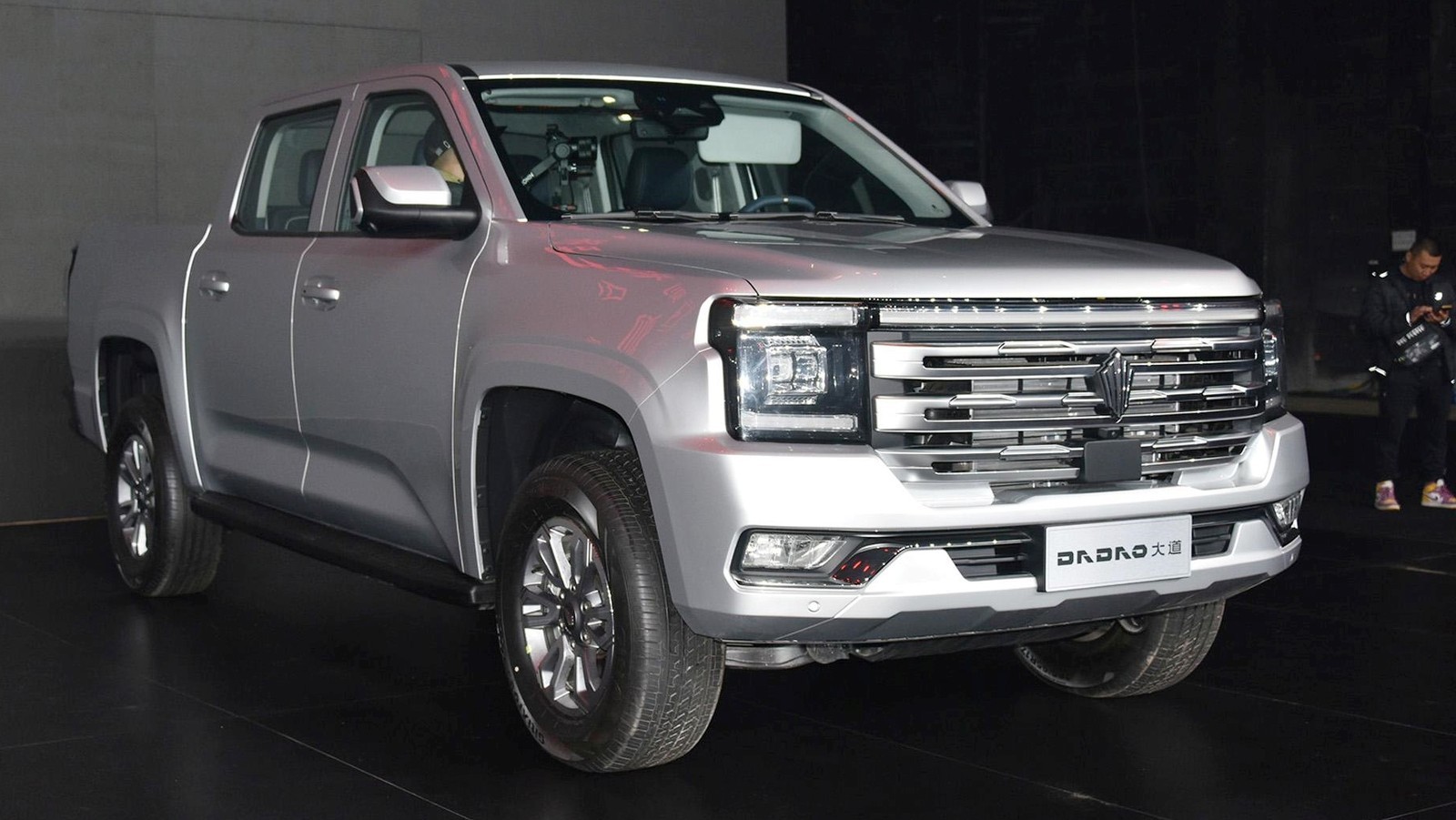 Ranger по-китайски: JMC и Ford представили рамный пикап под новым ...