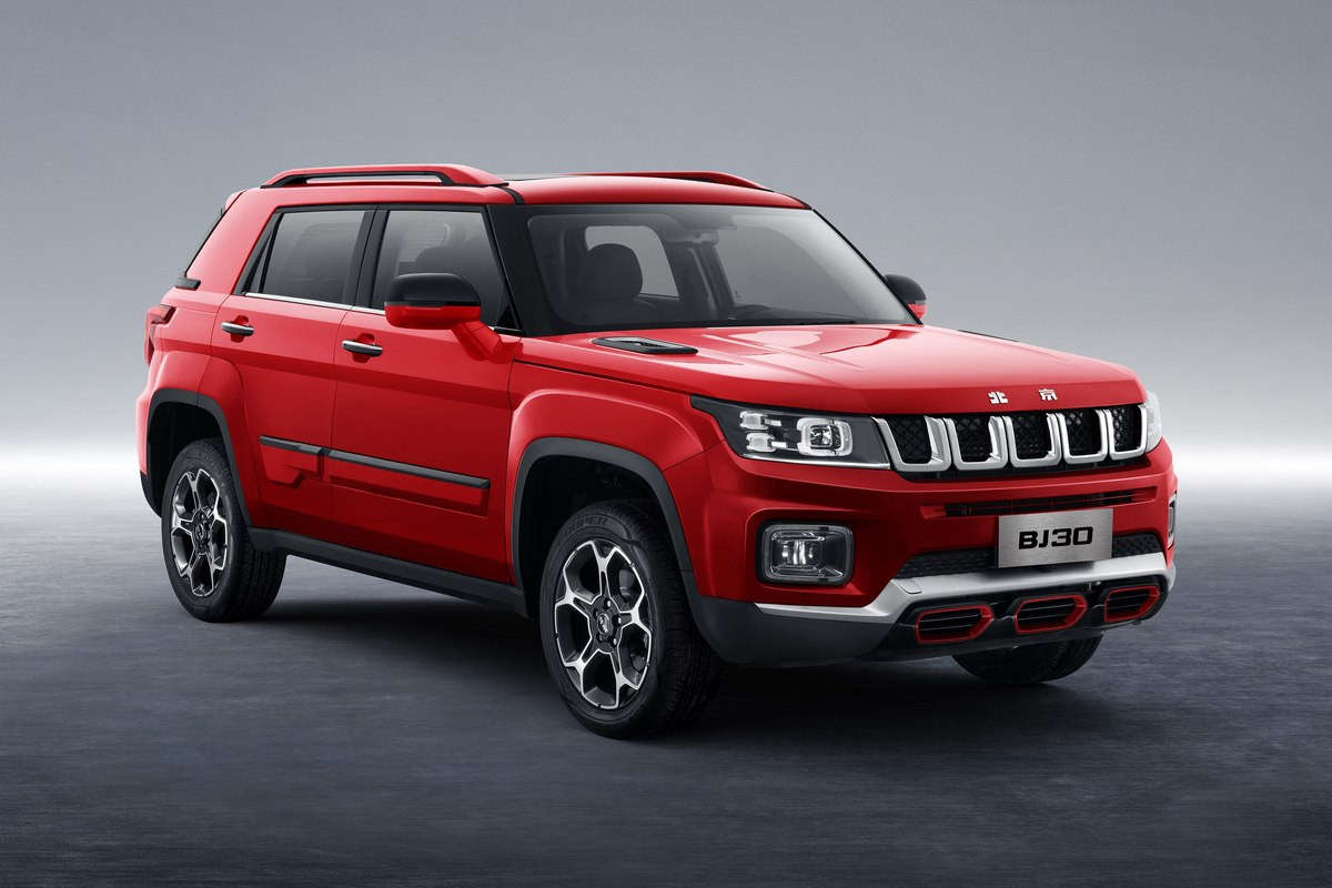BAIC показал новый кроссовер Beijing BJ30 с дизайном в стиле Jeep - КОЛЕСА.ру – автомобильный журнал