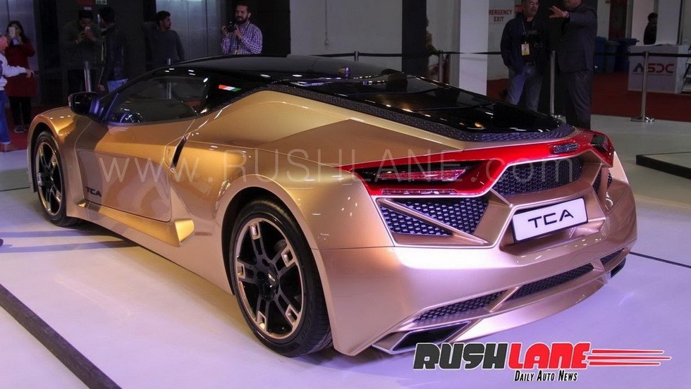 Новый индийский спорткар DC TCA дебютировал на Auto Expo 2018