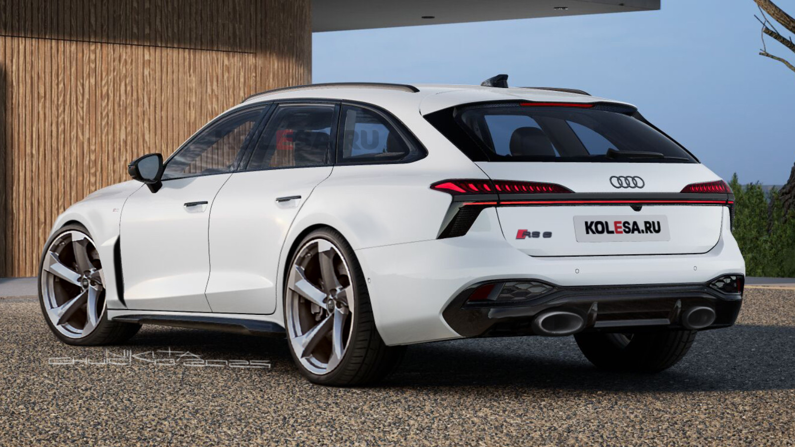 Новый Audi RS6 Avant 2026 - КОЛЕСА.ру – автомобильный журнал