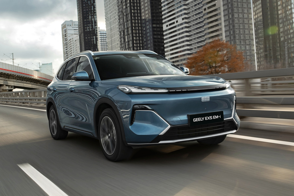 Новый кроссовер Geely EX5 EM-i в России: ожидаемо дешевле родственного EX5 - КОЛЕСА.ру ...