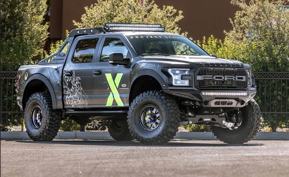 Ford F-150 Raptor Xbox One X Edition с SEMA появится в игре Forza ...