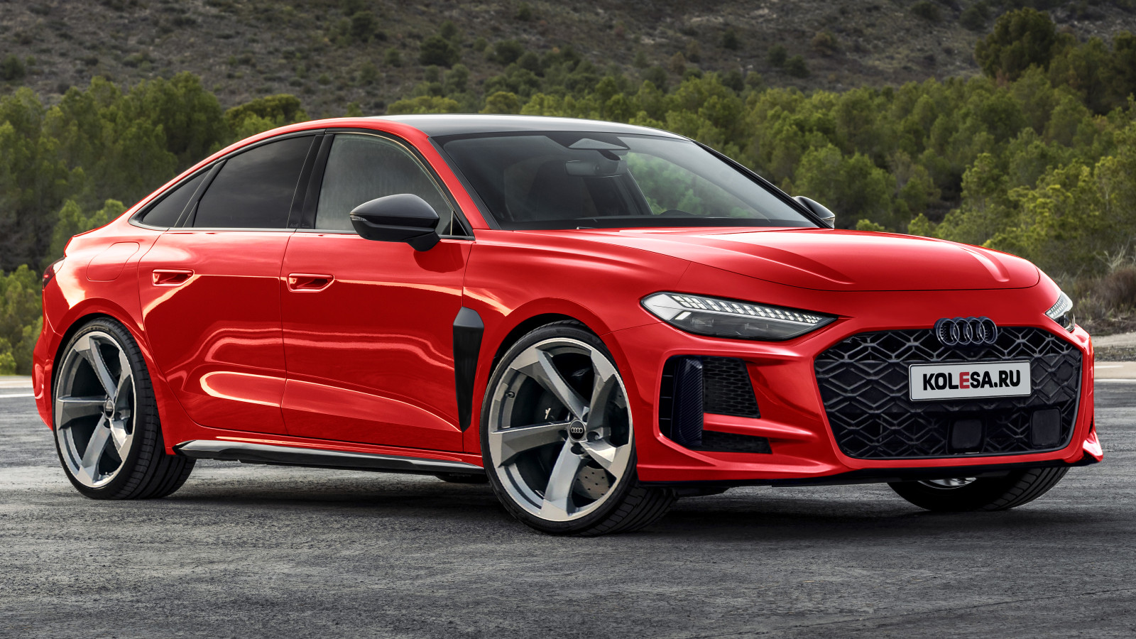 Новая Audi RS5 Sedan 2025