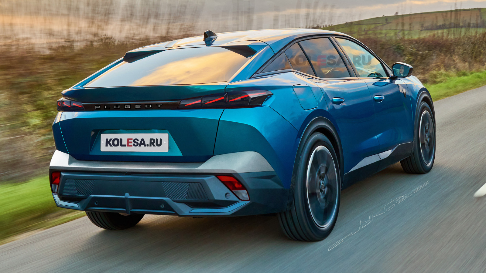 Рестайлинг Peugeot 408 2026