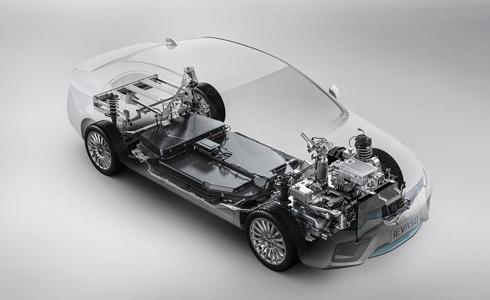 JAC опубликовал подробности о седане iEV A50 с запасом хода в 500 км - КОЛЕСА.ру – автомобильный ...