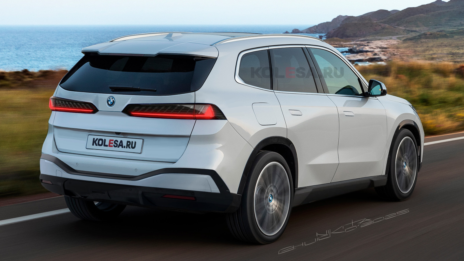 Рестайлинг BMW iX1 2026 - КОЛЕСА.ру – автомобильный журнал