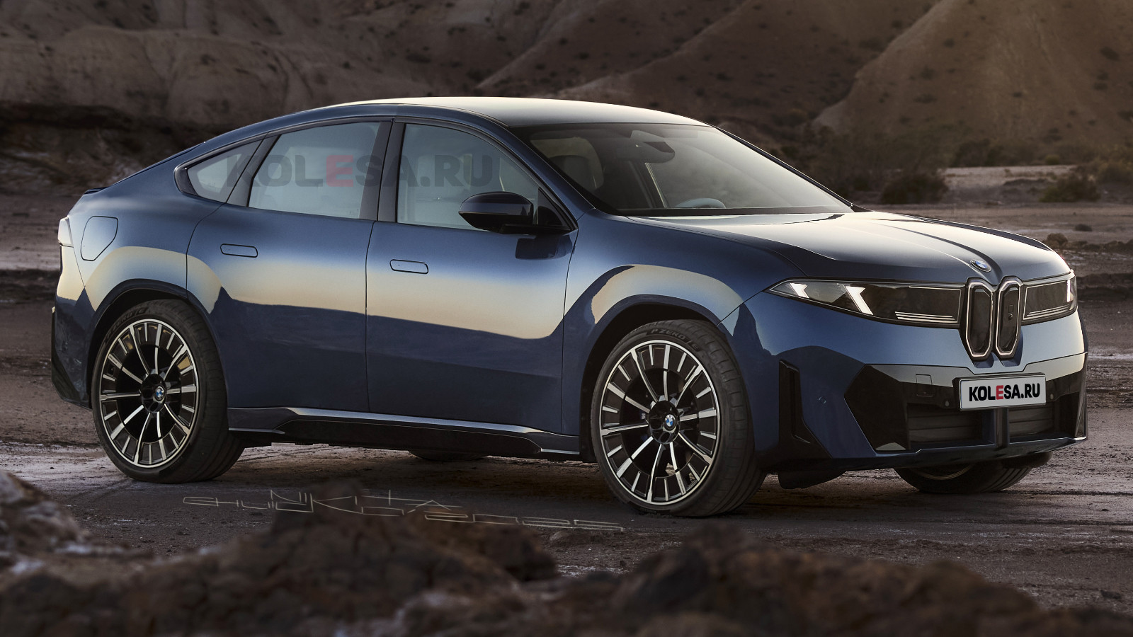 Новый BMW iX4 (NA7) 2026