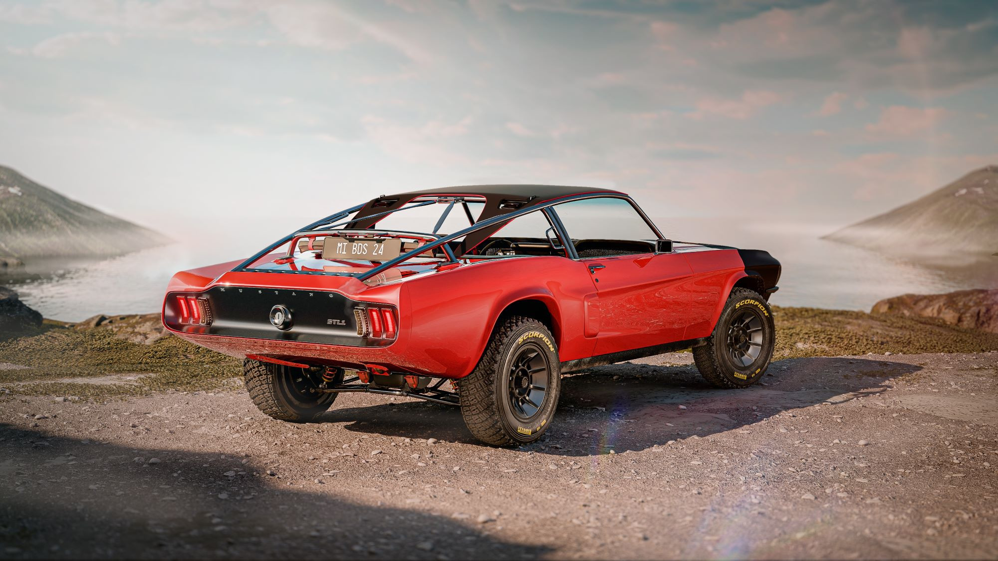 Ford Mustang STL-1: крутой рестомод в стиле Baja от признанного ...